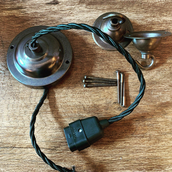 Advance Wiring Hanging Kit for Chandeliers and Wooden beam lights ...